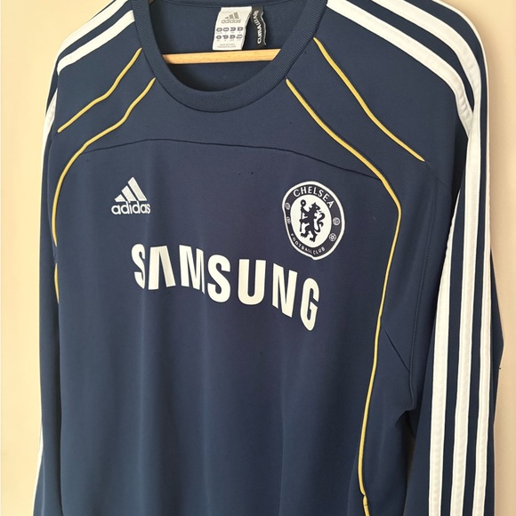 adidas | Sweaters | Chelsea Fc Adidas 90 Crewneck Sweater Training Top ...